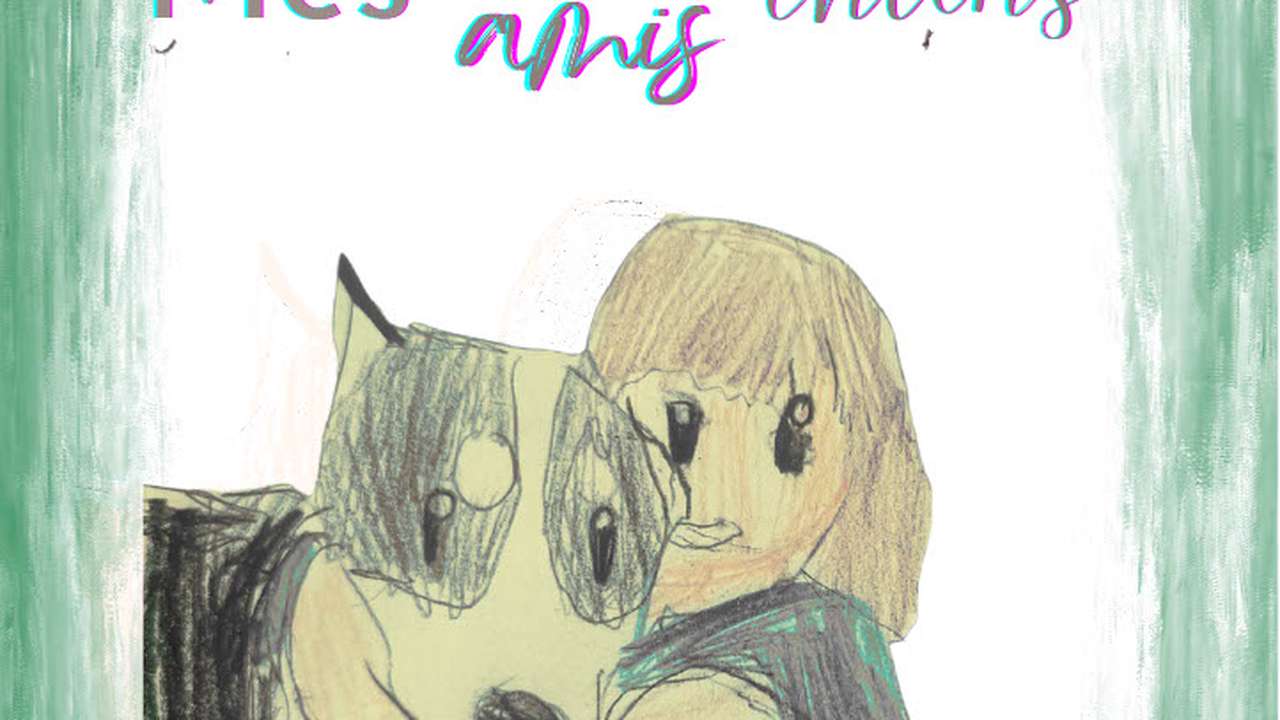 Mon tout premier livre : "Mes amis chiens"