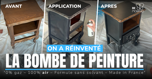 Be Morpho: La bombe de peinture saine - sans gaz ni solvants - Ulule