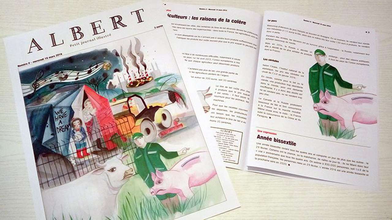 Albert, journal illustré pour petits et grands