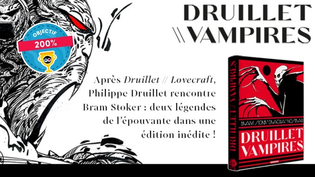 🧛‍♂️ Livre Druillet - Vampires