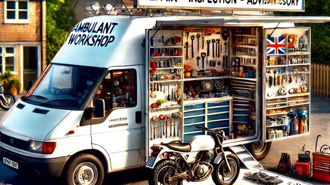 Atelier de réparation 2 roues motorisés ou non ambulant . - Ulule