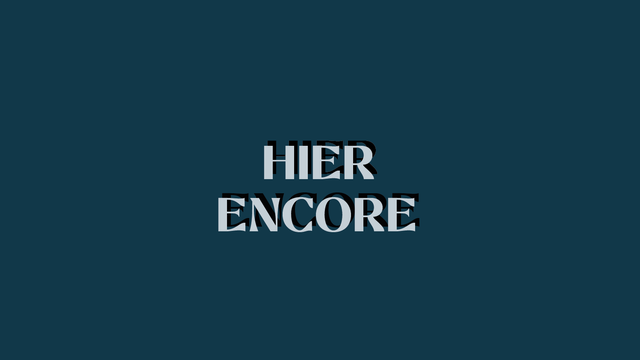 Hier Encore