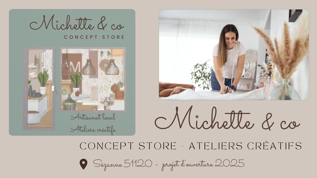 Michette & co-Concept store - Artisanat & ateliers créatifs - Ulule