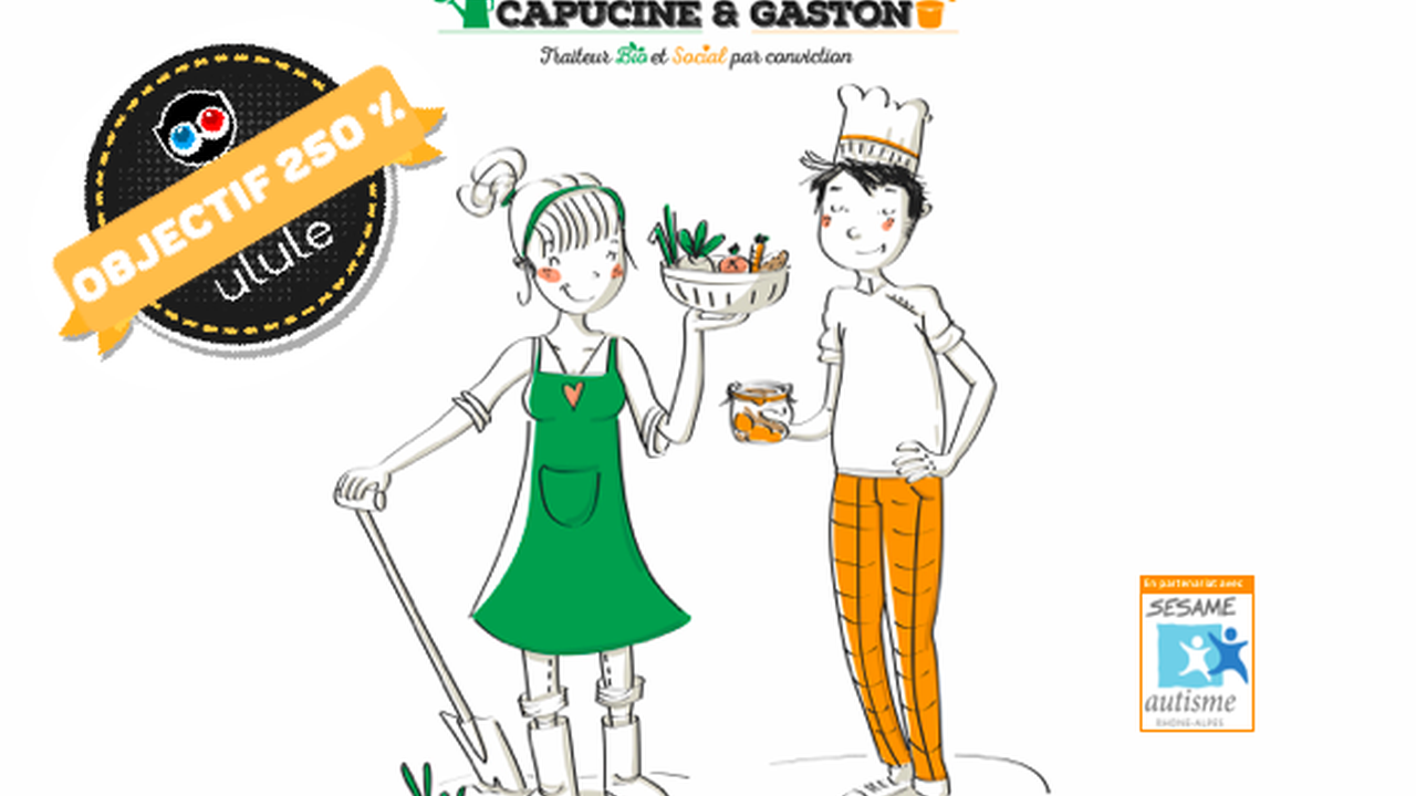 Capucine & Gaston : Traiteur bio et social - Ulule