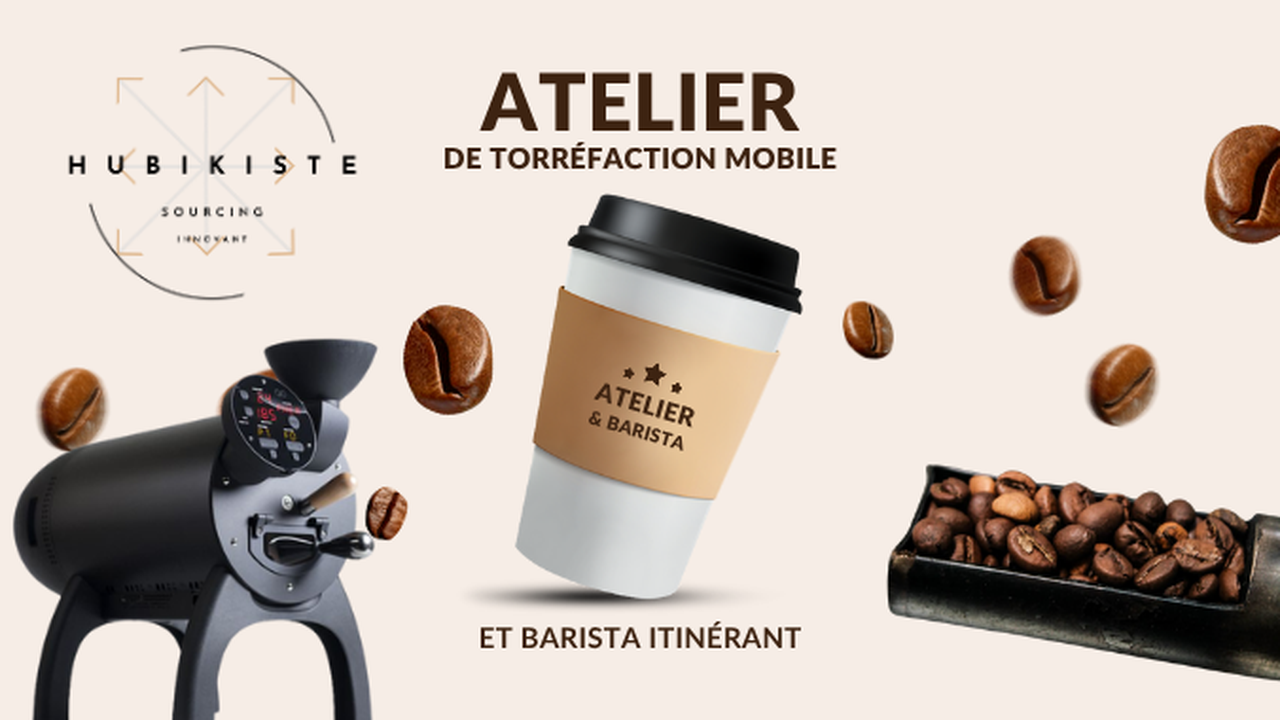 Atelier de torréfaction mobile et barista itinérant
