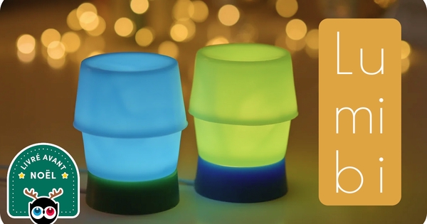 Lampe artisanale en cire d'abeille - Lumibi
