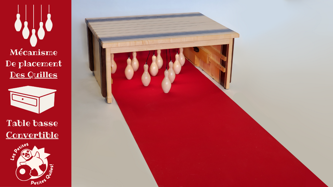 Petites-Petites Quilles! 🎳 Bowling & table 🎳 Duckling Pin!