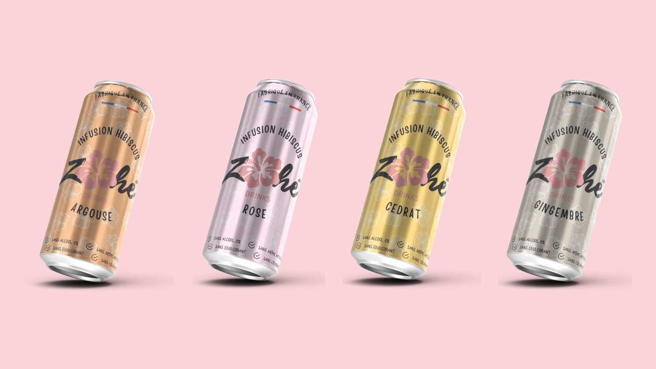 Zohé Drinks, l'infusion pétillante à base d'hibiscus