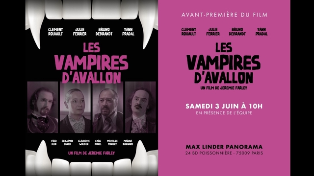 LES VAMPIRES D’AVALLON Postproduction