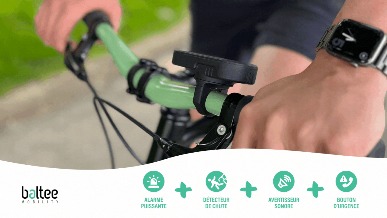 Circulez à vélo en toute sécurité avec Baltee mobility ! - Ulule