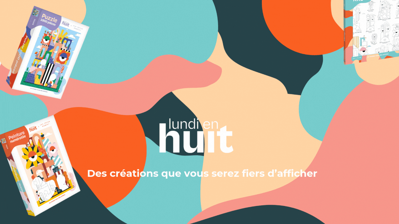 Lundi en Huit - loisirs créatifs made in France