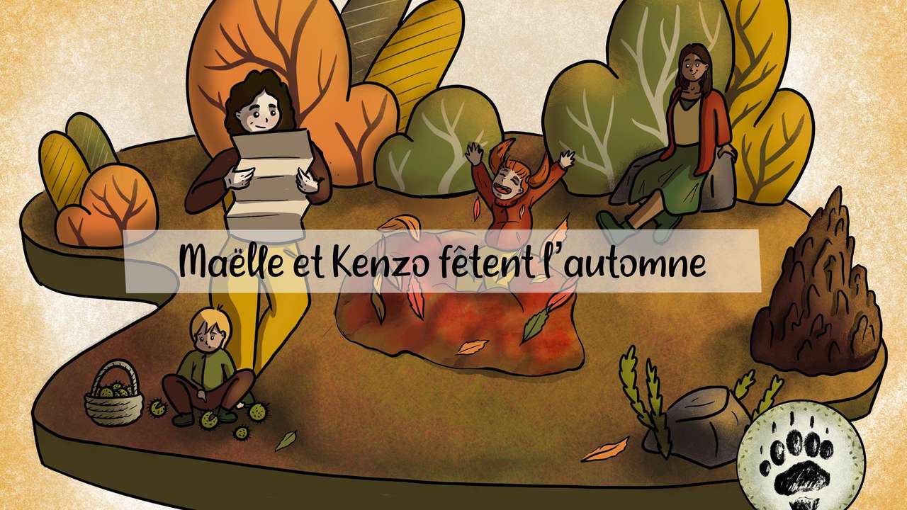 Maëlle et Kenzo fêtent l'Automne