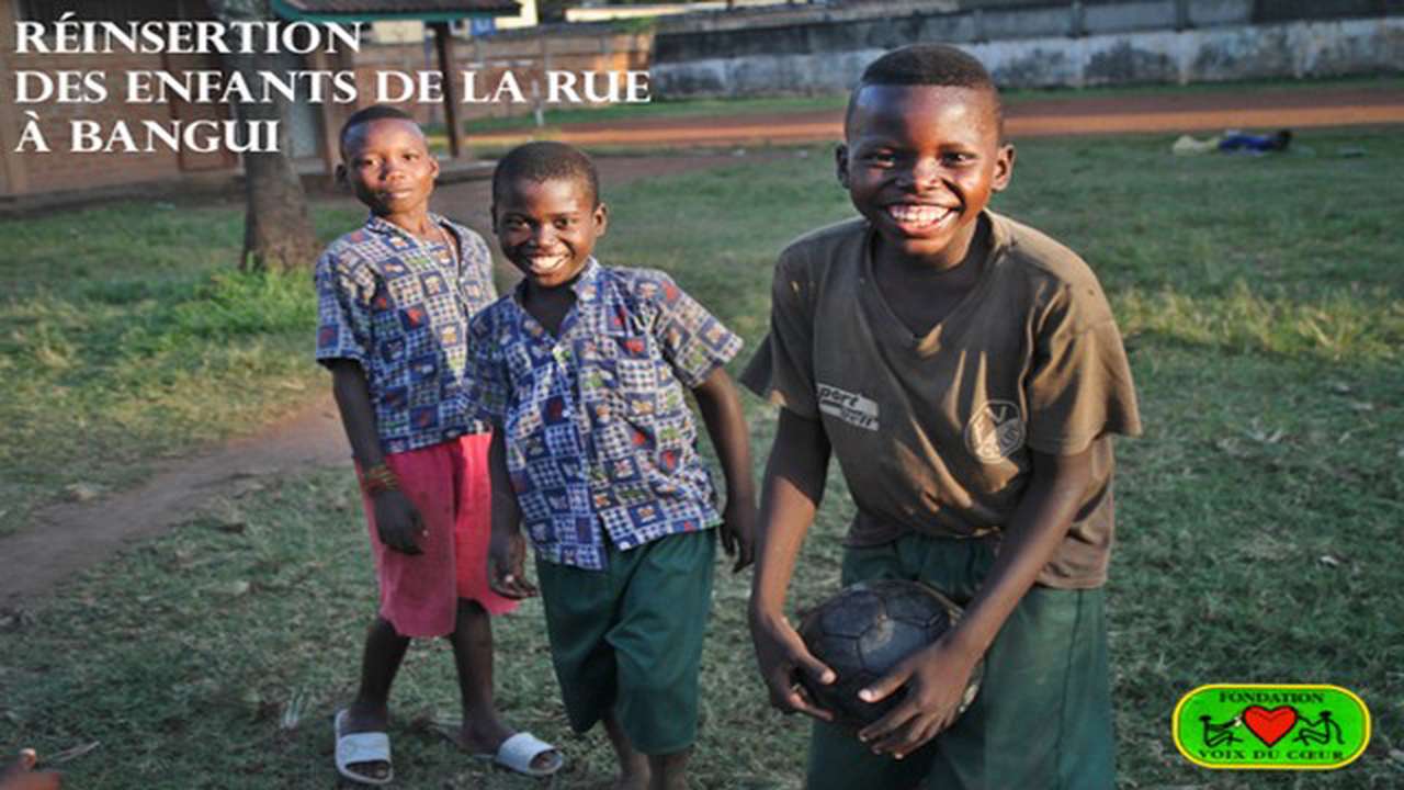 Réinsertion des enfants de la rue à Bangui - Ulule