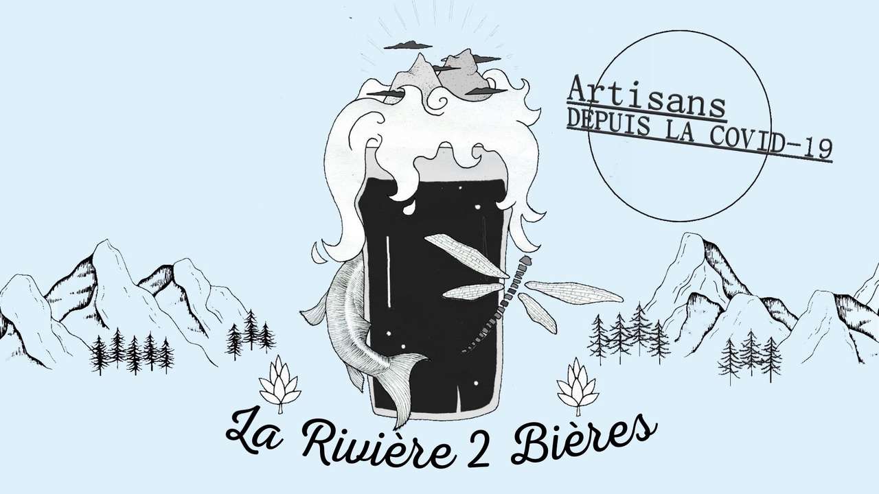 La Brasserie de la Rivière 2 Bières