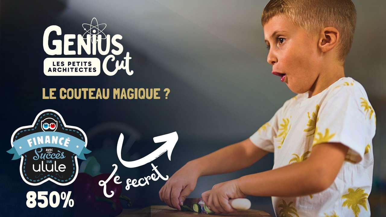Genius Cut : Le 1er Couteau Éducatif (dès 3 ans)