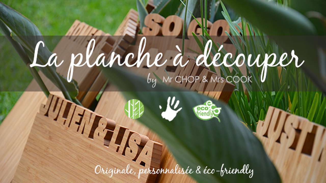 La planche à découper par Mr CHOP & Mrs COOK
