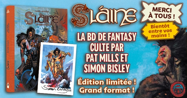 SLAINE, le chef-d'oeuvre qui a révolutionné la BD de Fantasy