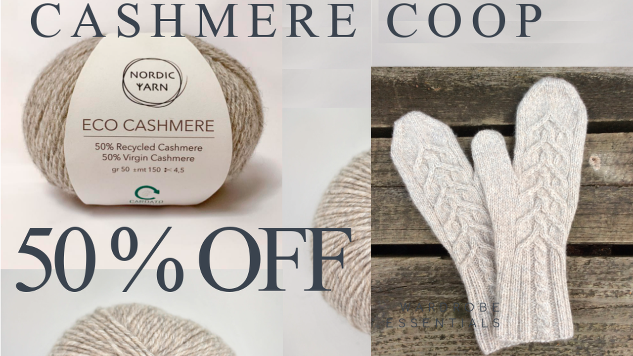 Eco-Cashmere Yarn Buyers Club (up to 55% off)