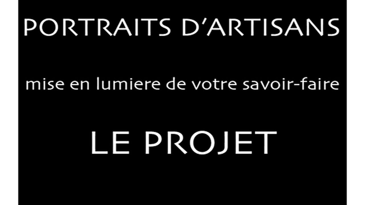 Portraits d’artisans - Ulule