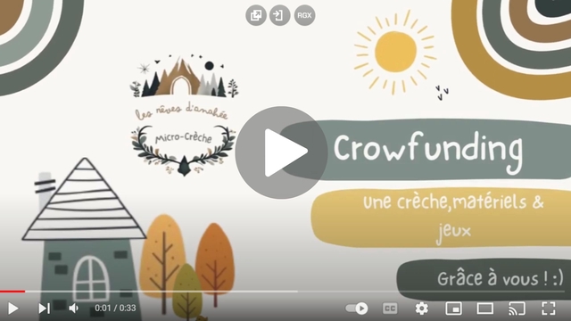 Création de notre Micro-crèche "Les Rêves d'Anahée" - Ulule