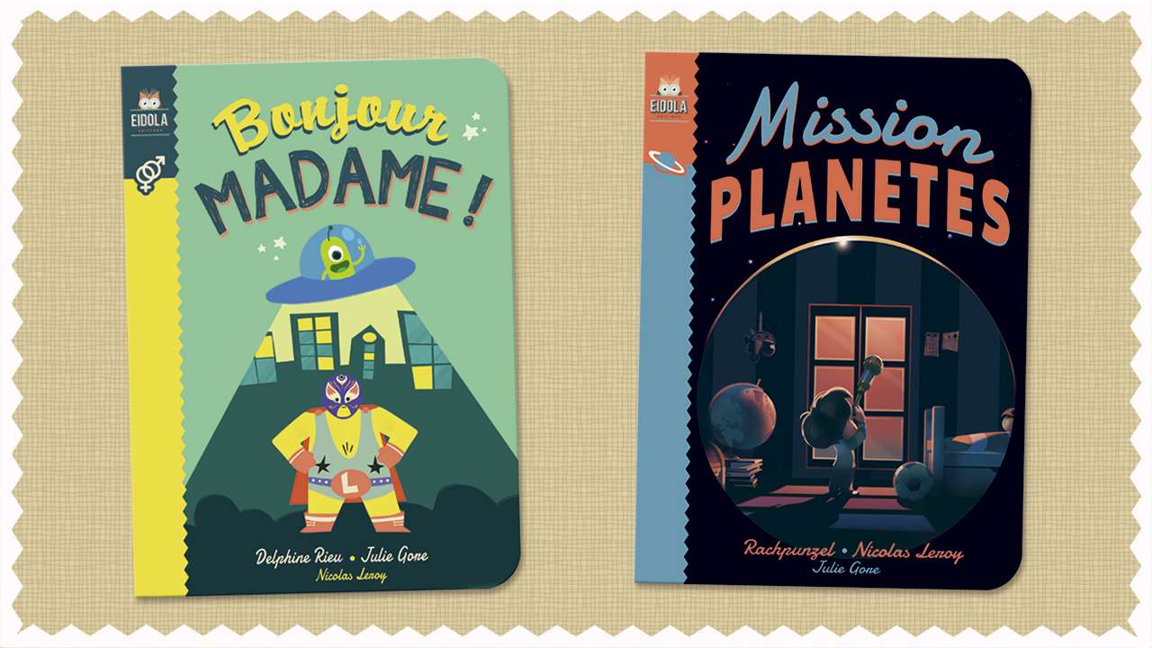 "Bonjour madame !" & "Mission planètes" - Ulule