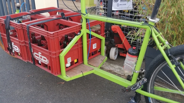 Un moteur pour le vélo cargo Dériv'Chaîne