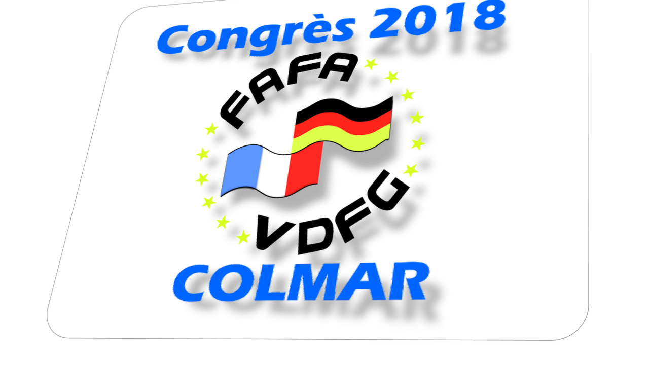 Congrès FAFA-VDFG Colmar 2018 - Ulule