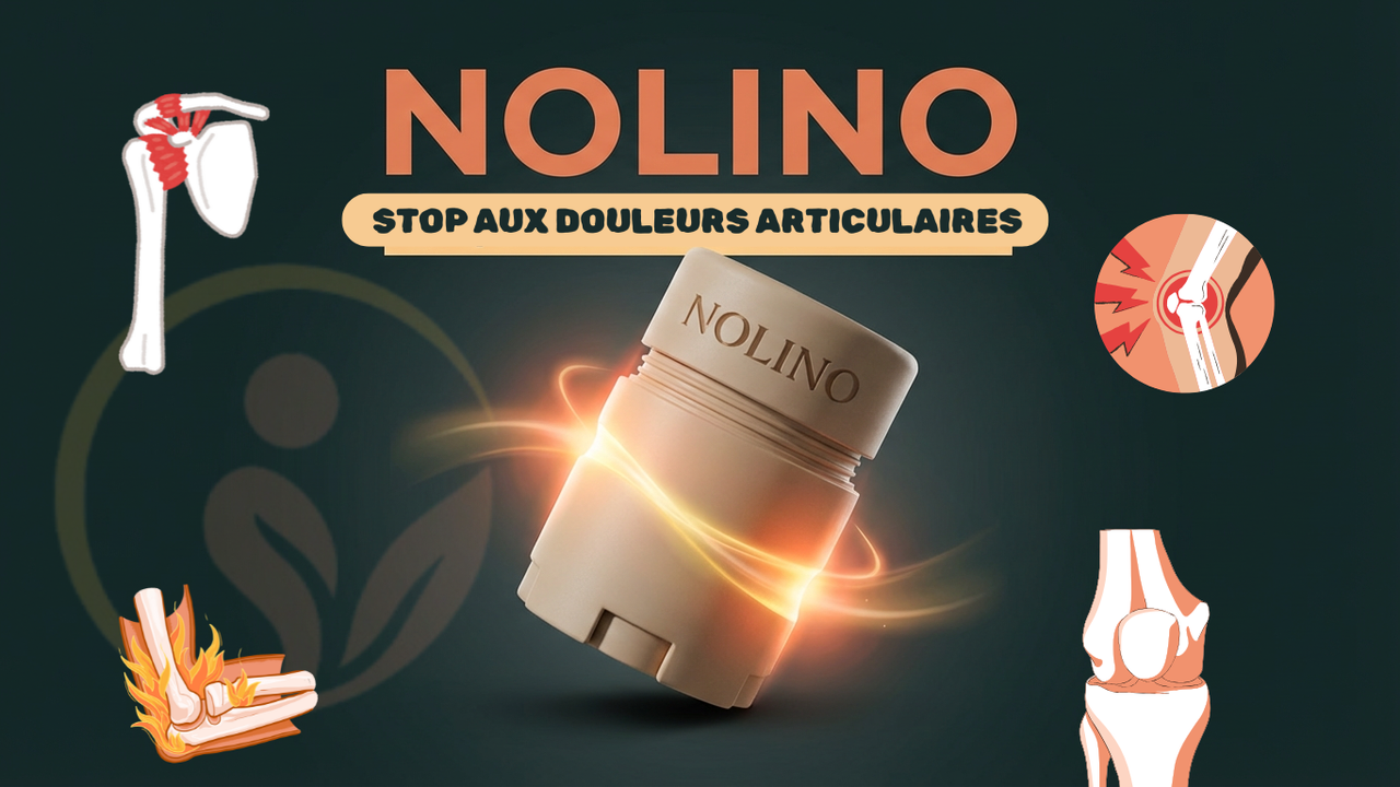Nolino le stick qui soulage tes articulations.