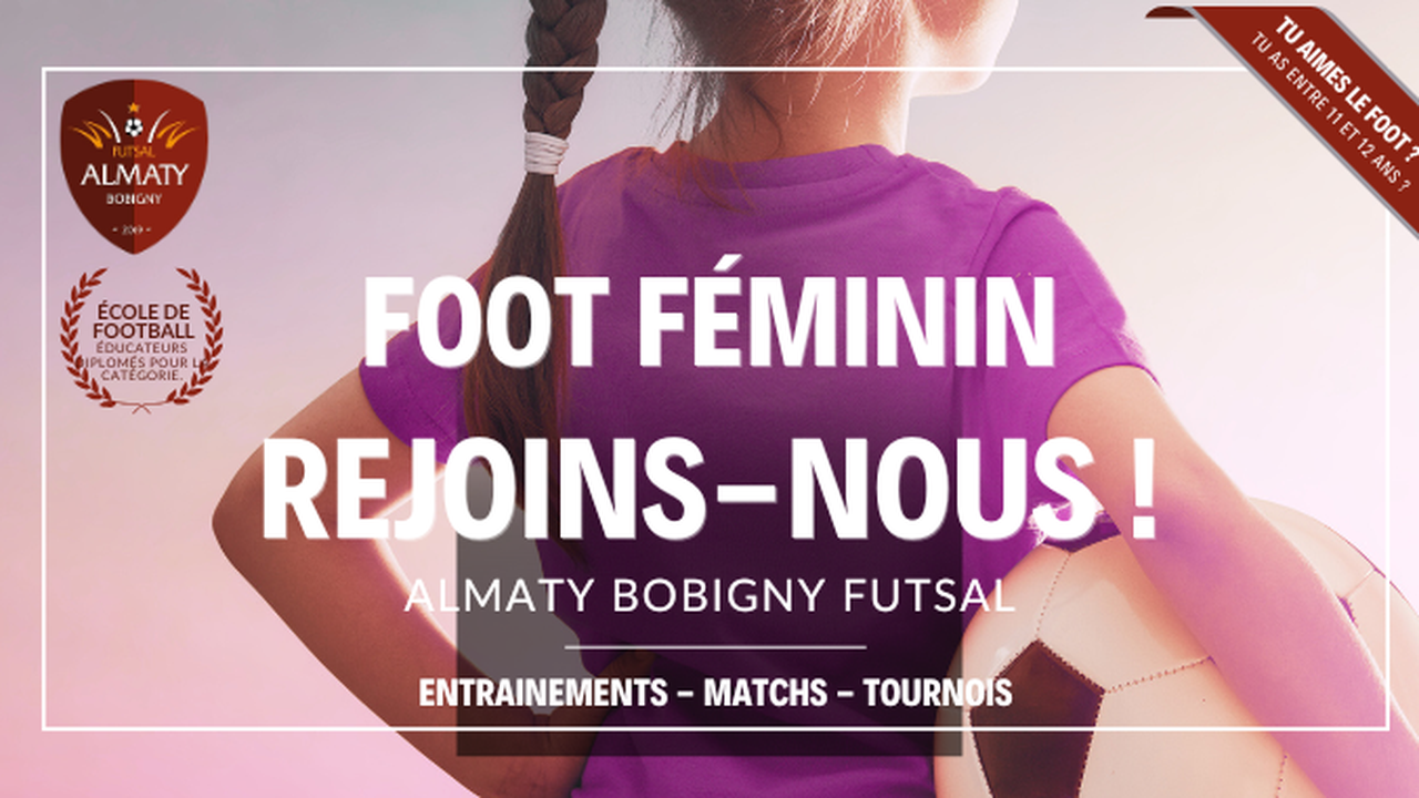 Pour nous les filles à Almaty Bobigny Futsal