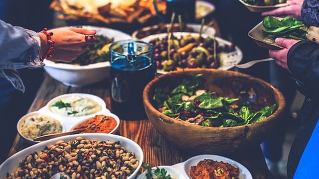 Le grand repas de l'Asso Intarnationale