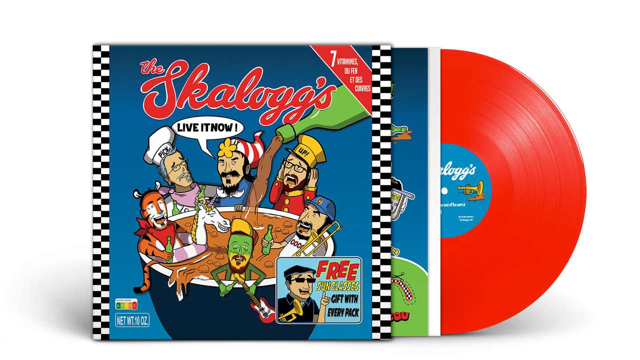 The Skalogg's Nouvel album Live It Now!!!!