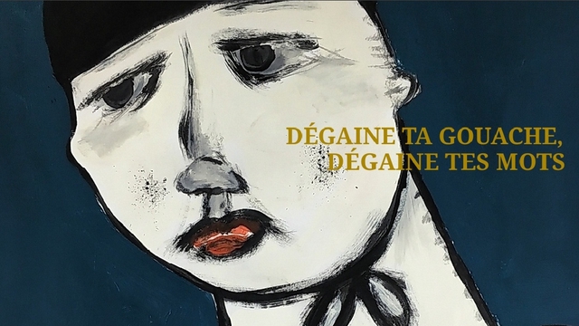 Livre d'Art: DEGAINE TA GOUACHE, DEGAINE TES MOTS