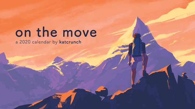 on the move // 2020 calendar