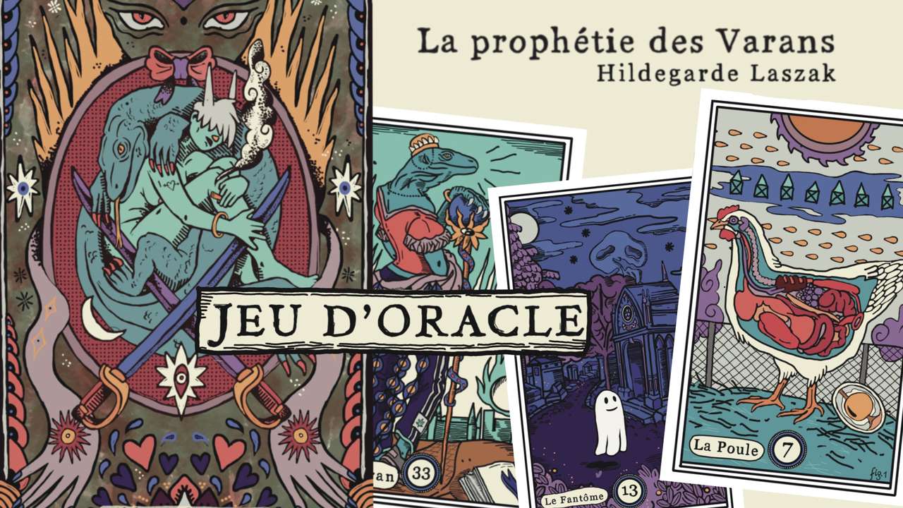 La Prophétie des Varans • cartes d'oracle divinatoire
